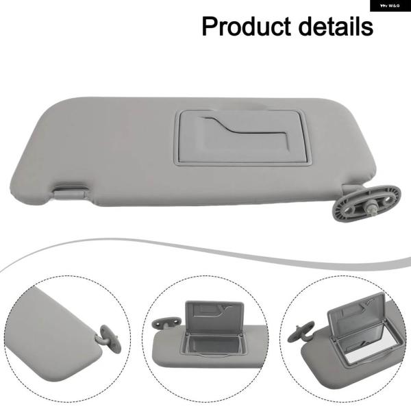 オート プロテクター グレー サンバイザー サンバイザー 状態 アッパー信頼性 安定性 特性 カスタム パーツ アクセサリーHigh-concerned chemical:NoneBrand Name:woobooboxOrigin:Mai...