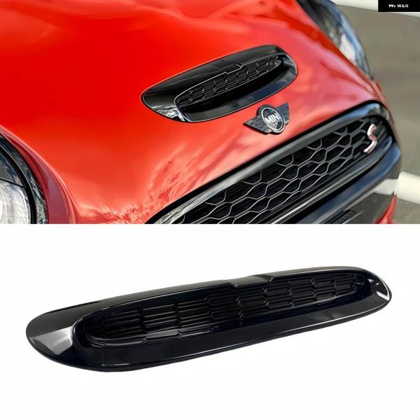 JCW スタイル フロント エンジン ボンネット フードスクープ BMW MINI COOPER S F54 F55 F56 F57 2014-2024 エア アウトレット ベントカバー トリムHigh-concerned chemical...