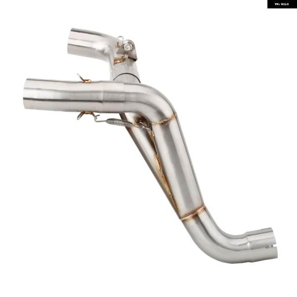 バイク マフラー ハイレベルミッドリンク パイプ 51MM トライアンフスピード トリプル 2011-2015スピード トリプル1050 / R カスタム パーツ アクセサリーHigh-concerned chemical:NoneMode...