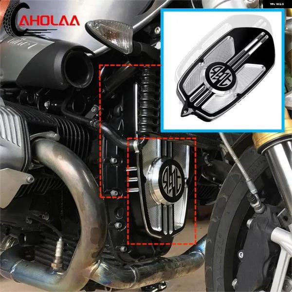 BMW R NINE T 9 R9T 2014-2021 ラジエーター フロント エンジン ケースカバー ブレストプレート フレーム プロテクター シャーシガードキャビンプロテクション カスタム パーツ アクセサリーProtective p...