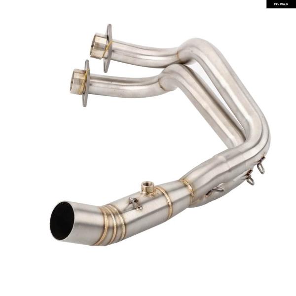 ヤマハ MT07 FZ07 2014-2020 XSR 700 / TRACER 700 16-20 エスケープ バイク マフラー フロントミドルリンク パイプ スリップオン カスタム パーツ アクセサリーHigh-concerned ch...