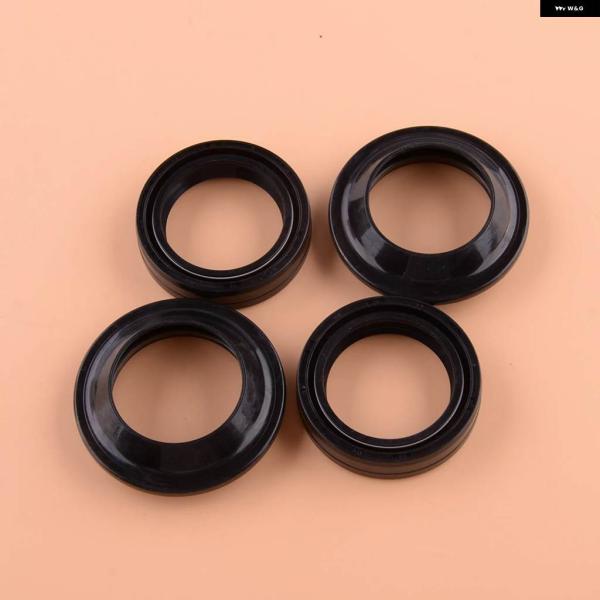 ホンダ ATC200X ATC250ES ビッグレッドATC250SX 1985年1986年1987年装着 オートバイ フロント フォーク オイルシール ダストカバー キャップキット 4個 カスタム パーツ アクセサリーHigh-conce...