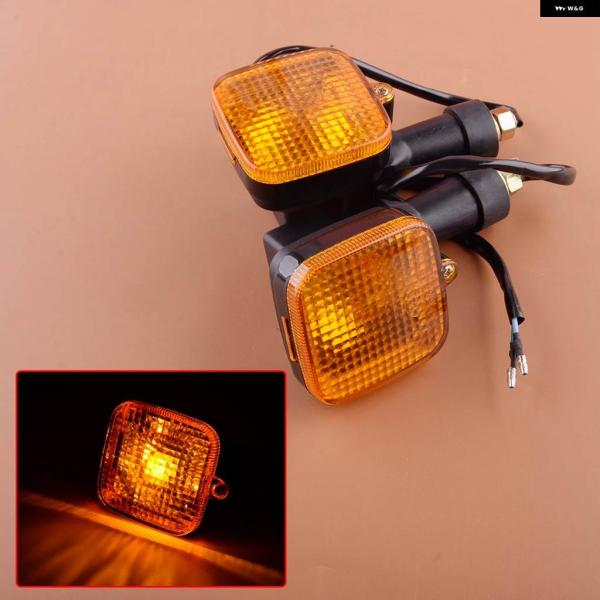 1枚ペア12 バルブ オレンジレンズ ウィンカー インジケーター ウィンカーライト ホンダ CT110ポスティ バイク 1993-2008 - 13 カスタム パーツ アクセサリーBattery Included:NoHigh-concer...