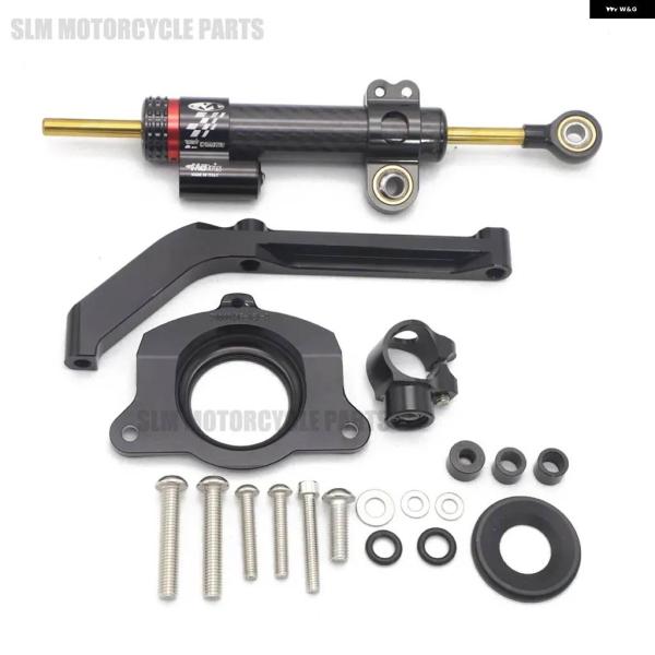 バイク ダンパー ステアリング スタビライザー リニア リバース セーフティ コントロール ブラケット カワサキ Z1000 2014 - 2019 2016 2015 カスタム パーツ アクセサリーProtective parts:Fra...