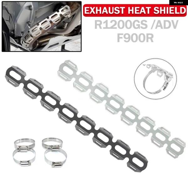 バイク マフラーヘッダーラップ 水冷 ヒートシールド ガードカバー BMW R1200GS アドベンチャー 2013-2021 R1200GS GSA F900R カスタム パーツ アクセサリーHigh-concerned chemical...