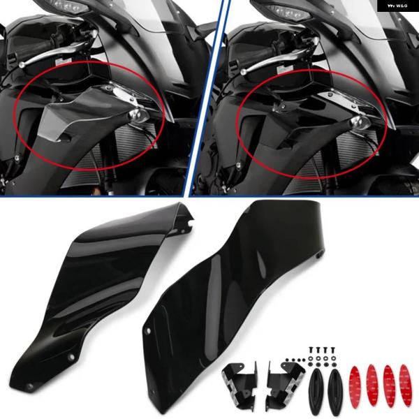 バイク フロント フェアリング エアロダイナミック ウィングレット ダイナミックウィングキット YZFR1M YZFR1 YZF-R1M YZF-R1 R1M 2020-2025 カスタム パーツ アクセサリーProtective part...