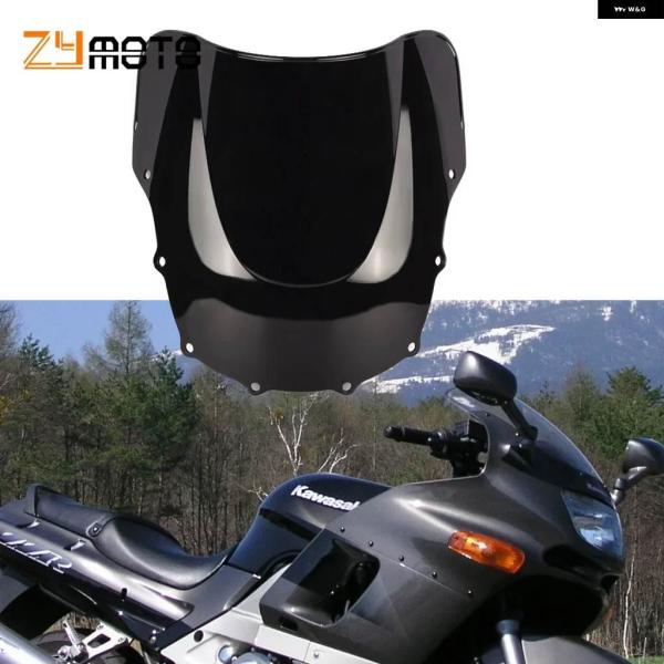 カワサキ ZZR400 ZZR600 ZZR 400 600 1993 - 2003 - 07 バイク ウインドスクリーン デフレクター ウインドシールド スクリーン カスタム パーツ アクセサリーHigh-concerned chemic...
