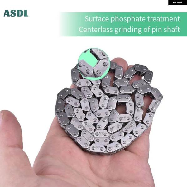 3X4 92L カムタイミング チェーン 94L 96L 98L 100L 104L 108L 110L 112L 114L 116L 118リンク 120L 124L 126L 128L 136L 140L 118 120 L カスタム ...