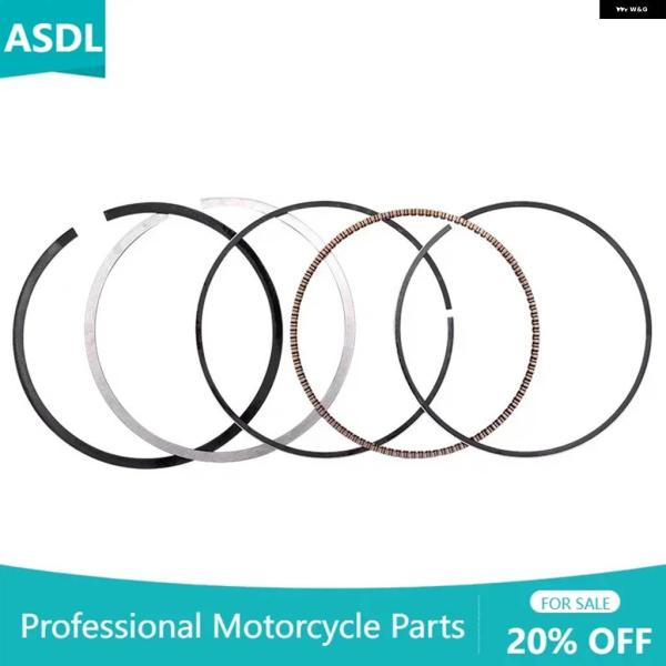 400CC モーター エンジン 1/4 シリンダー ピストンリング 57.5MM カワサキ ZZR400 1990-1999 ZRX400 1993-2008 ZRX400LL 95-08 ZZR ZRX 400 カスタム パーツ アクセサ...