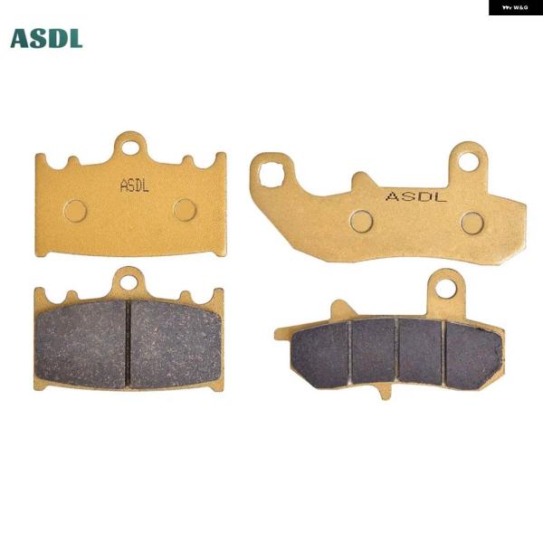 125CC バイク フロント/リア ブレーキ パッド キット スズキ RG 125 FN/FP/FR ガンマ NF13A/B 1992-96 RG 200 ガンマ 91-94 RG200 WOLF 92-96 カスタム パーツ アクセサリー...