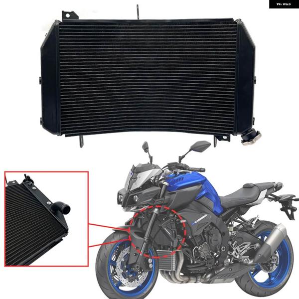 ヤマハ MT-10 MT10 2016-2021 YZF-R1 2015-2022 対応 バイク 冷却パーツ ラジエーター ウォータークール 2018 - 21 カスタム パーツ アクセサリーHigh-concerned chemical:...