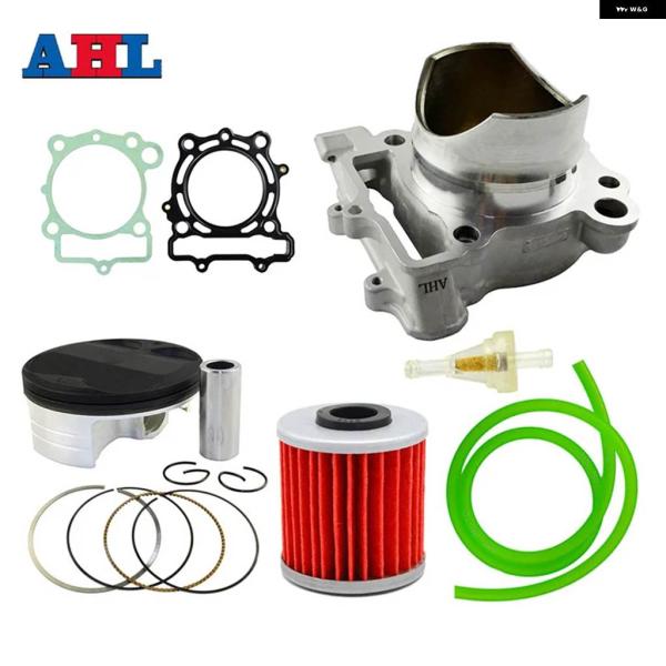 バイク 77MM エア シリンダー ブロック ピストン ピストンリング オイル フィルター 燃料 フィルター キット カワサキ KXF250 KXF 250 2009-2016 カスタム パーツ アクセサリーHigh-concerned c...