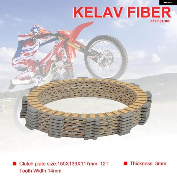 バイク 用 KELAF ファイバー フリクション クラッチプレート アプリリア RSV4 1000 ファクトリー R RK 2009-2013 RSV4 1000R APRC RK 2011-13 用 カスタム パーツ アクセサリーMode...