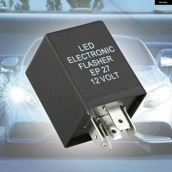 1PC 車用 5ピン EP27 FL27 電子LEDフラッシャーリレー ウィンカー バルブ 用 ハイパーフラッシュ問題車対応 カスタム パーツ アクセサリーHigh-concerned chemical:NoneOrigin:Mainlan...