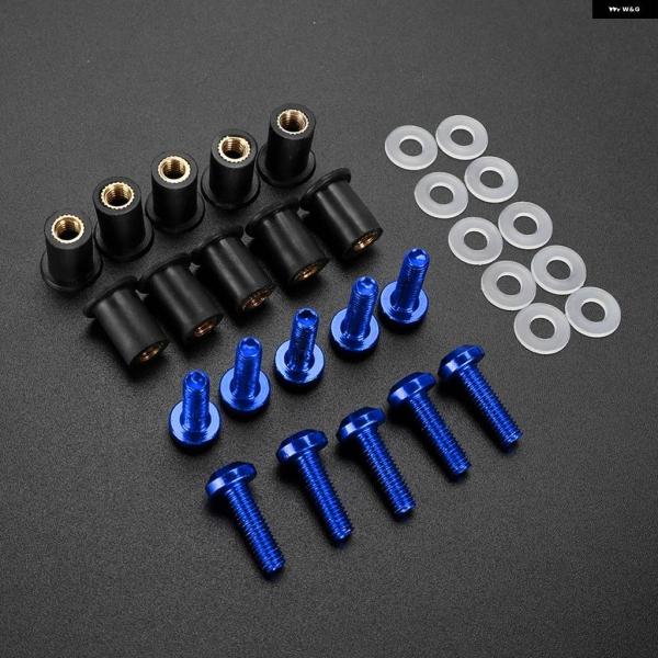 10個 5MM ウインドシールドボルト ウインドスクリーン ネジキット ヤマハ TRACER 900 700 GT 900GT TRACER MT09 MT07 TRACER 7/ GT 9 / GT用 カスタム パーツ アクセサリーHig...