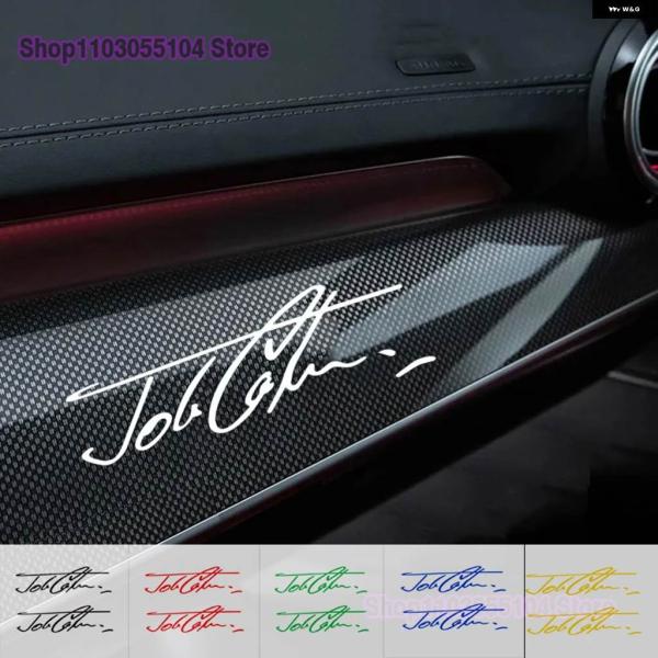 反射式ジョンクーパー シグネチャー ステッカー 2枚セット MINI JCW R56 R57 F55 F56 F57 R50 R53 R60 F60 F54 R55 R58用 カスタム パーツ アクセサリーCategory:Stickers...