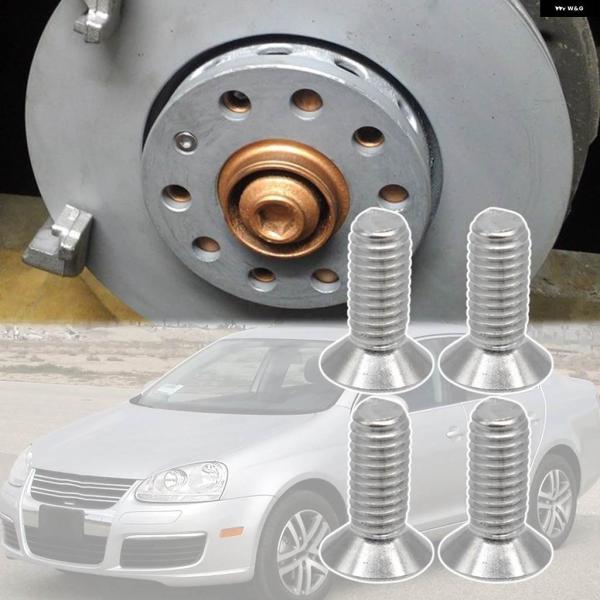 M6 X 16MM ブレーキローター ディスク 六角ソケット 皿頭ボルト ネジ VW JETTA 1H 1J 1B 2000 - 2012 - 17 BORA用 カスタム パーツ アクセサリーHigh-concerned chemical:...