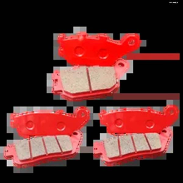 ホンダ 599 CBR600 CBR 600 F3 HORNET CB 600F CBF 600 CBF600 CB750 CBF1000用 オートバイ フロントリア ブレーキ パッド カスタム パーツ アクセサリーHigh-concern...