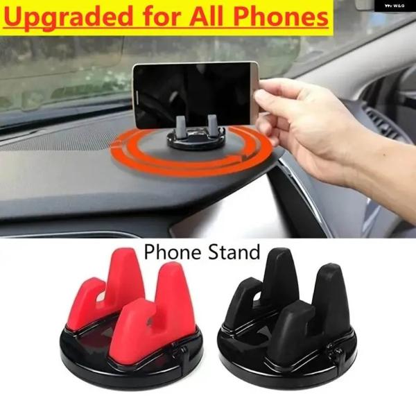 360°回転 ホルダー 車載 ブラケット 滑り止めGPSナビゲーション車載 スタンド 車内であらゆるを サポート カスタム パーツ アクセサリーHigh-concerned chemical:NoneType:Car HolderFeatu...