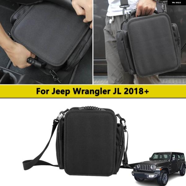車リア下 収納 バッグ ボックス ジープ ラングラー JL 2018-2025 リア オーガナイザー 内装 収納 カスタム パーツ アクセサリーHigh-concerned chemical:NoneType:Under Seat Stor...