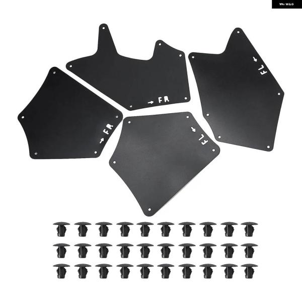4X マッド フラップ フェンダーライナー マッド フラップ トヨタ タンドラ 2008-2021用 アクセサリー カスタム パーツ アクセサリーSpecial Features:with ClipsModel Name:Splash Gu...