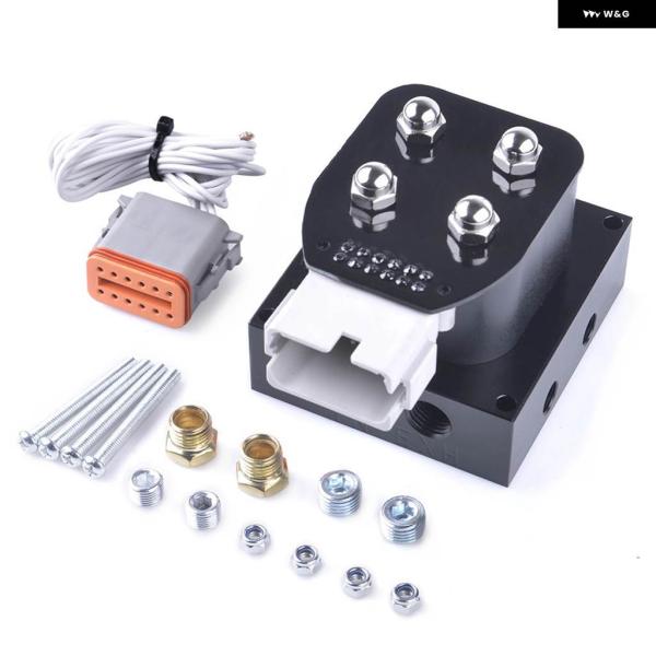 汎用 12V ソレノイド バルブ ブロック エアライドサスペンション マニホールド バルブ キット UV2 カスタム パーツ アクセサリーHigh-concerned chemical:NoneMaterial:ALUMINUMModel ...