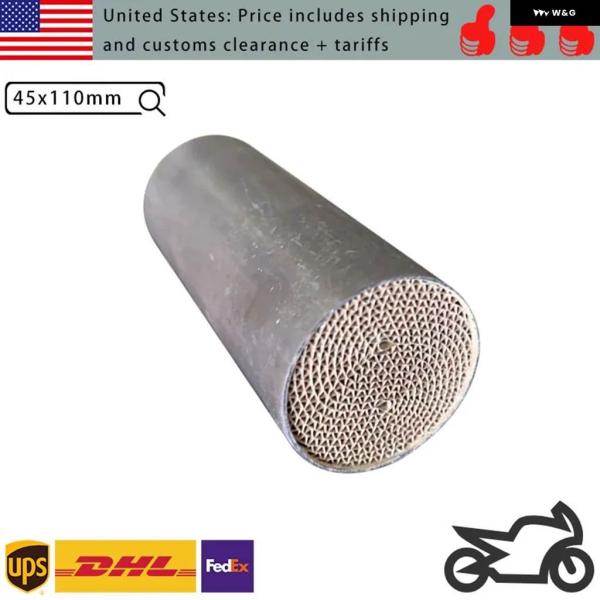 45X110MM 300-CPSI 金属 触媒コンバータコア - 高効率 EURO 3/4/5/6 準拠 カスタム パーツ アクセサリーHigh-concerned chemical:NoneMaterial:MetalModel Numb...