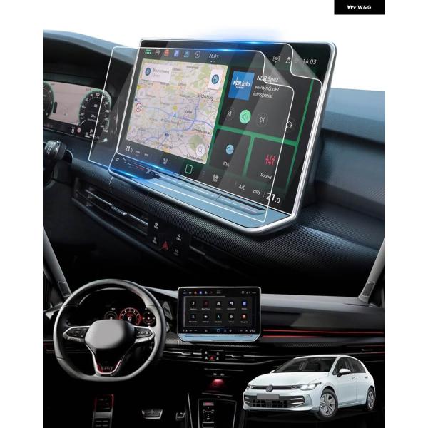ナノスクリーン プロテクター VW ゴルフ 8.5 MK8.5 2024 - 2026 12.9インチ カータッチ ディスプレイ オート VW ゴルフ 8.5 2025 アクセサリー カスタム パーツ アクセサリーHIGH-CONCERNE...
