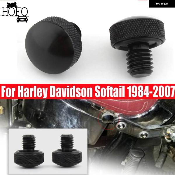ハーレー ダビッドソン ソフテイル 1984-2007 ブラック バイク シートボルト 1組 カスタム パーツ アクセサリーHIGH-CONCERNED CHEMICAL:NONEORIGIN:MAINLAND CHINAITEM TYPE...