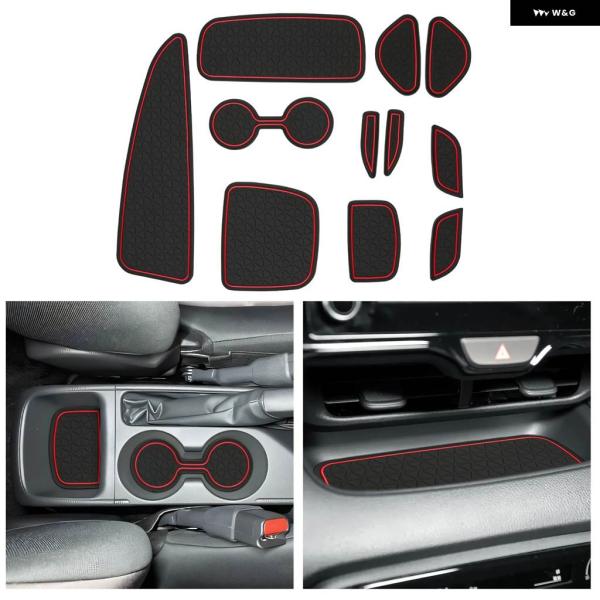 車ドア溝 パッド トヨタ ヤリス XP210 2020-2024 滑り止めドアゲートスロットマット 自動車内装 ヤリス XP210 アクセサリー カスタム パーツ アクセサリーHIGH-CONCERNED CHEMICAL:NONEBRAN...