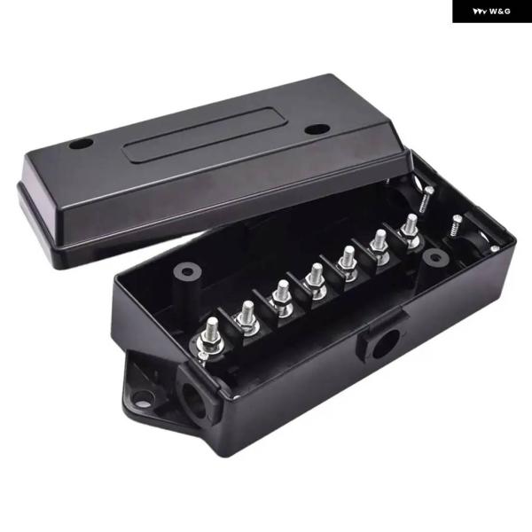 7ウェイ電線 ケーブル 接続ジャンクション ボックス 車RVトレーラーキャンピングカー カスタム パーツ アクセサリーHIGH-CONCERNED CHEMICAL:NONESPECIAL FEATURES:-ITEM WEIGHT:0.3...