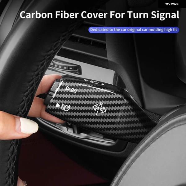 インテリア ステアリングホイール ヘッドライト スイッチ コントロール カバー ワイパー スイッチ トリム BMW G20 G30 G32 G22 G11 Z4 X1 F48 X3 G01 X4 X5 G05 カスタム パーツ アクセサリー...