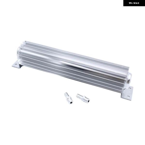 トランス ミッション オイルクーラー 12インチ フィン付き ダブルホール カーパーツ インテリア アクセサリー ヒートシンククーラー デュアルホール 自動車 カスタム パーツ アクセサリーHIGH-CONCERNED CHEMICAL:N...