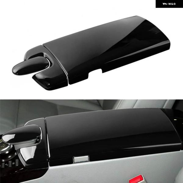 ブラック アームレスト ボックス パネル カバー で ベンツ S クラス W221 2008 2013 コンソール カスタム パーツ アクセサリーHIGH-CONCERNED CHEMICAL:NONEORIGIN:MAINLAND CHI...