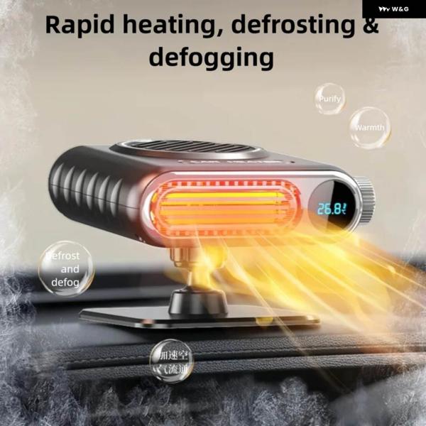150W 12V 24V 車用ヒーター 3段階調節 冬用急速加熱 ヒーターファン 温度表示付き フロントガラス デフォッガー デフロスター カスタム パーツ アクセサリーHIGH-CONCERNED CHEMICAL:NONEORIGIN:...
