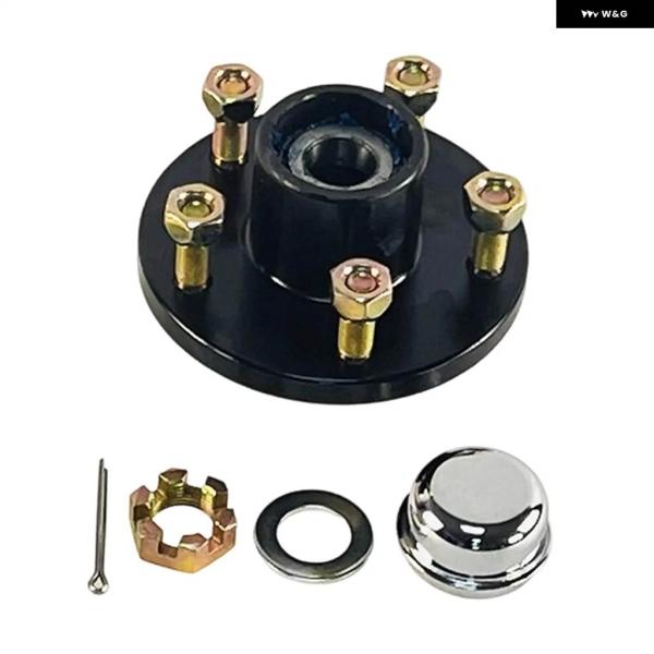 トレーラーハブキット 5ボルトオン 4.5インチボルトサークルメタル 2000ポンド カスタム パーツ アクセサリーHIGH-CONCERNED CHEMICAL:NONESPECIAL FEATURES:EASY INSTALLATION...