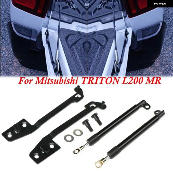 三菱 トライトン L200 MR 2015-2023ペア リアテールゲート スローダウン サポート ロッド リフトストラットバー ガスショック ダンパー カスタム パーツ アクセサリーHIGH-CONCERNED CHEMICAL:NONE...