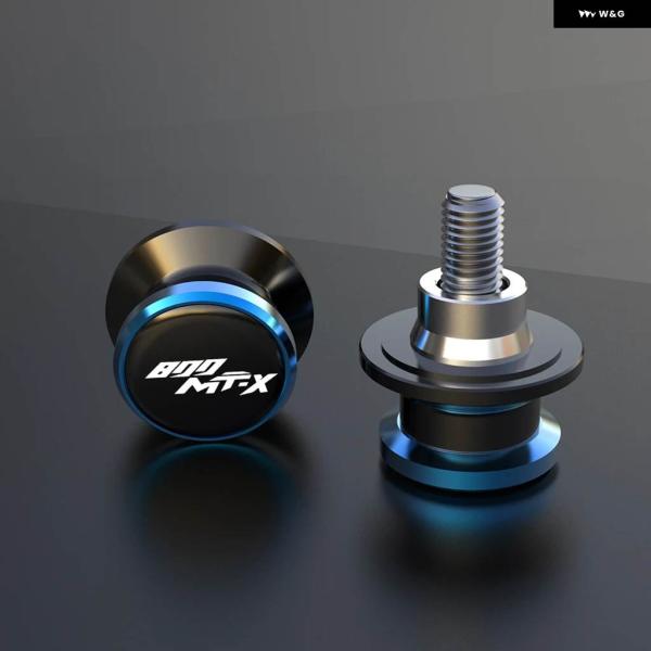 CFMOTO 800MT-X 800MTX 2024 2025 オートバイ アクセサリー スイングアーム スプール スライダー リア スタンド ネジ 800 MT-X MTX 800 カスタム パーツ アクセサリーProtective pa...