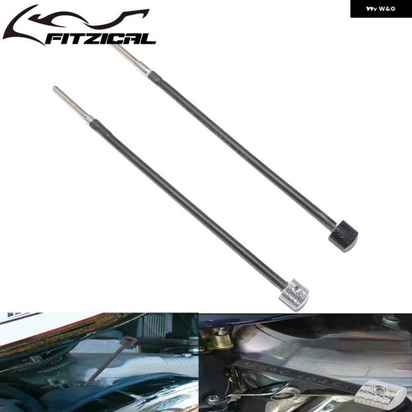 オートバイ キャブレター 延長 ボルトネジ ブラック/クローム アイドリングスピード調整ネジ ハーレー ビッグツインモデル 1980-2007 カスタム パーツ アクセサリーHigh-concerned chemical:NoneItem ...