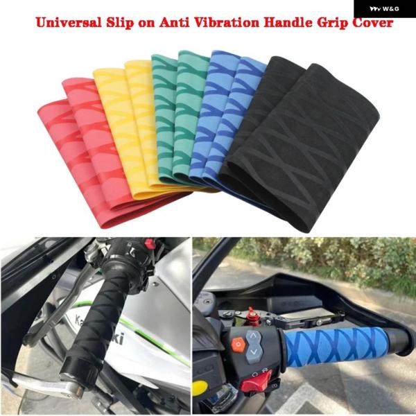 2個 オートバイ 滑り止め 熱収縮ゴム グリップ グローブ ハンドルバー 汎用 モトクロス 自転車 バイク モトアクセサリー 5色 カスタム パーツ アクセサリーHigh-concerned chemical:NoneOrigin:Main...