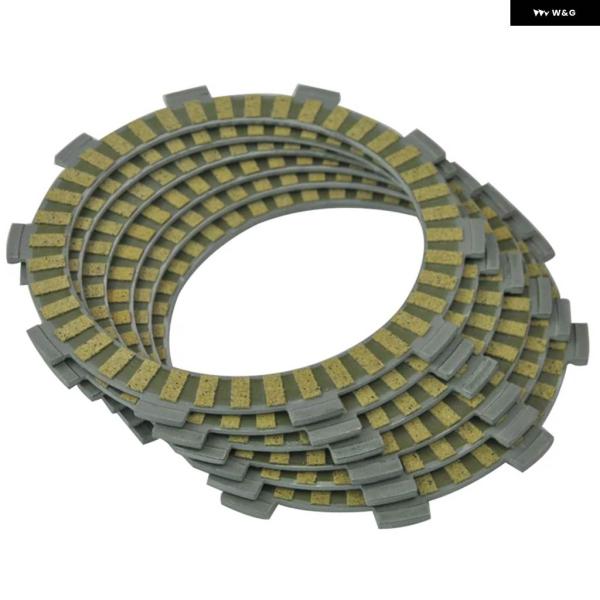 6個ATV ファイバークラッチディスクプレート ホンダ NX250 AX-1 AX1 CR125 MTX200 TRX250 TRX300 ATC350 XR250 XR350 CR MTX TRX ATC カスタム パーツ アクセサリーH...