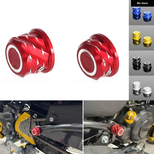 ヤマハ PG-1 MT-15 R15/V4 R15M M-SLAZ XSR155 3D CNC スイングアーム ナットカバー 3D アルミボルト ネジ フレーム キャップ カスタム パーツ アクセサリーProtective parts:Ot...