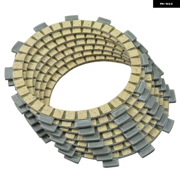 7ピース オートバイ フリクションクラッチディスクプレート ヤマハ YZ125 1991-1992 TT-R250 TTR250 1999-2006 WR250 R X WR250R WR250X 2011-2016 カスタム パーツ アク...