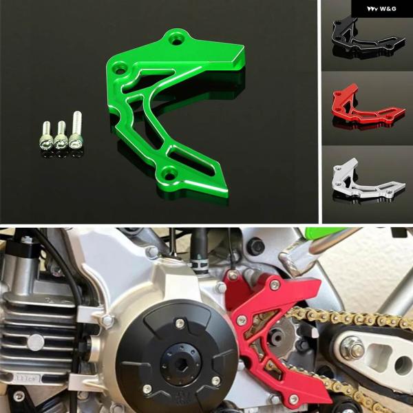 3D CNC フロント スプロケット ガード オートバイ アクセサリー カワサキ Z125 PRO 2017-2025 KLX110 KLX110L 02-24 フロントアクスル スライダー ガード カスタム パーツ アクセサリーProte...