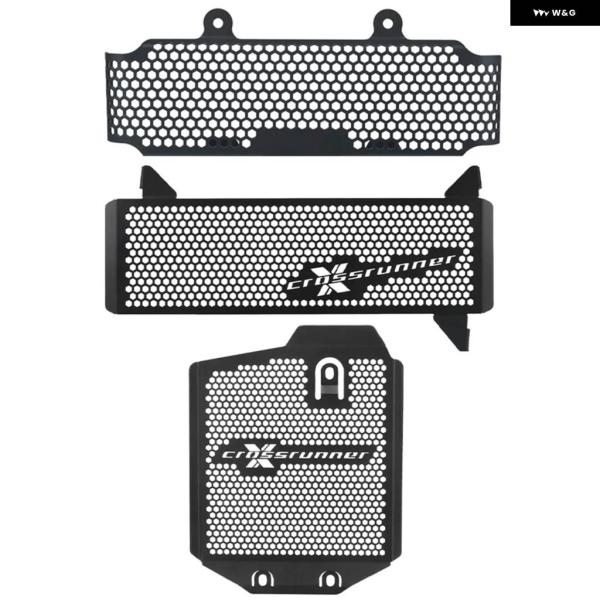 バイク オイルクーラー ガード 上部アンダー ラジエーター グリル プロテクター カバー セット ホンダ VFR800X VFR 800 X クロスランナー 2015 -2024 カスタム パーツ アクセサリーHigh-concerned ...