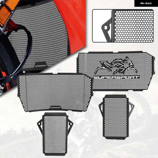 2025 2024 ドゥカティ スーパースポーツ 939 スーパースポーツ 950 S 2017-2023 2022 ラジエーター ガード グリル プロテクター カバー オイルクーラー カバー カスタム パーツ アクセサリーProtecti...