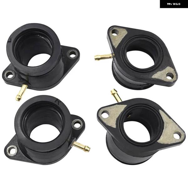 4個 オートバイ キャブレター インテーク マニホールド ヤマハ XJ650 マキシム XJ750 セカ マキシム 750 5G2-13586-02-00 5G2-13596-01-00 カスタム パーツ アクセサリーHigh-concer...