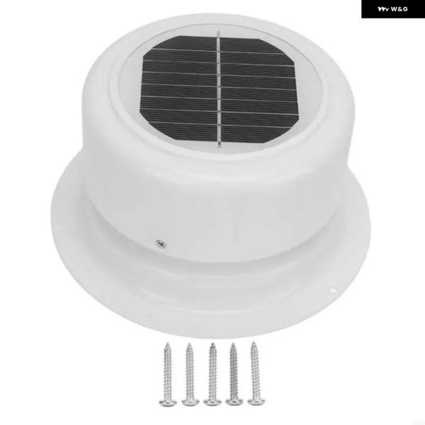 メンテナンス 手間が少ないソーラー パネル 操作耐候性ソーラー天井換気扇がレクリエーション車両を カスタム パーツ アクセサリーHigh-concerned chemical:NoneSpecial Features:Roof Ventil...