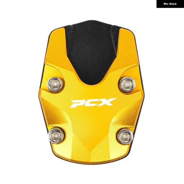 ADV160PC X 125 150 オートバイ アルミキック スタンド エンラージャー サポート プレート サイドキック スタンド フット パッド ホンダ PC X160PC X150PC X125 カスタム パーツ アクセサリーHigh...