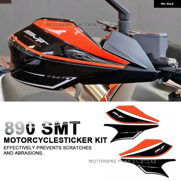 890SMT オートバイ アクセサリー 防水 ステッカー 3Dエポキシ樹脂 ステッカー 890 SMT 890SMT 2023-2025 カスタム パーツ アクセサリーHigh-concerned chemical:NoneItem Typ...